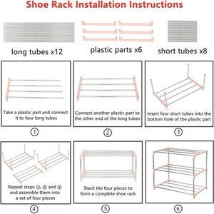 Storage & Organization | Jucaifu Stackable Small Shoe Rack Entryway ...